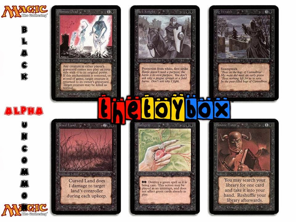 The Toy Box: Magic the Gathering - Alpha (Wizards of the Coast)