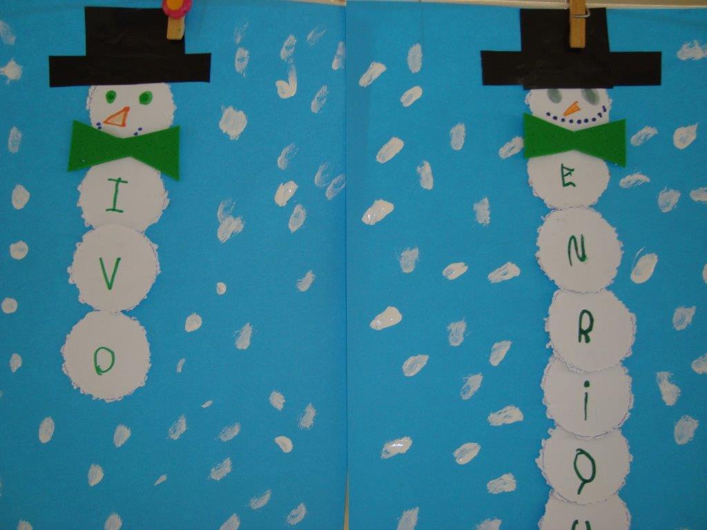 Rincones de Colores: Manualidad de INVIERNO