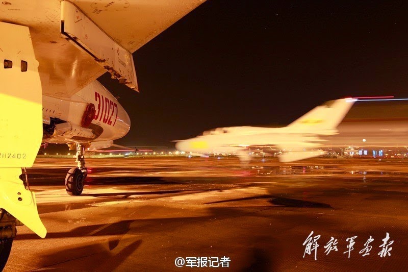 Asian Defence News: PLAAF second-generation fighters practicing aerial ...