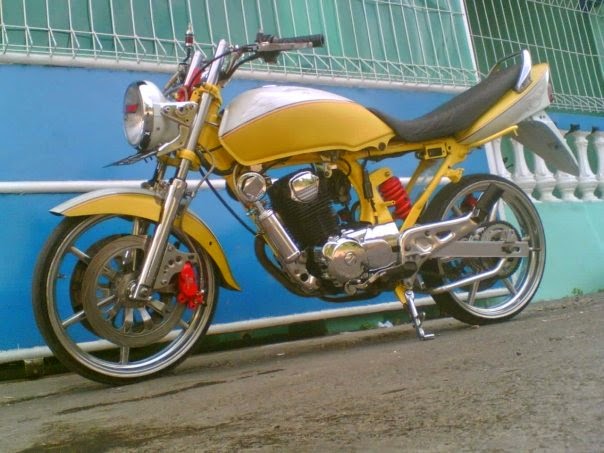 Dunia Modifikasi: Kumpulan Modifikasi Motor Honda Mega Pro Terbaru