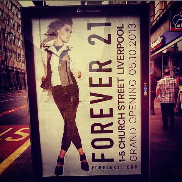 Bambi Northwood-Blyth supermodel for Forever 21 Global Ad Campaign ...