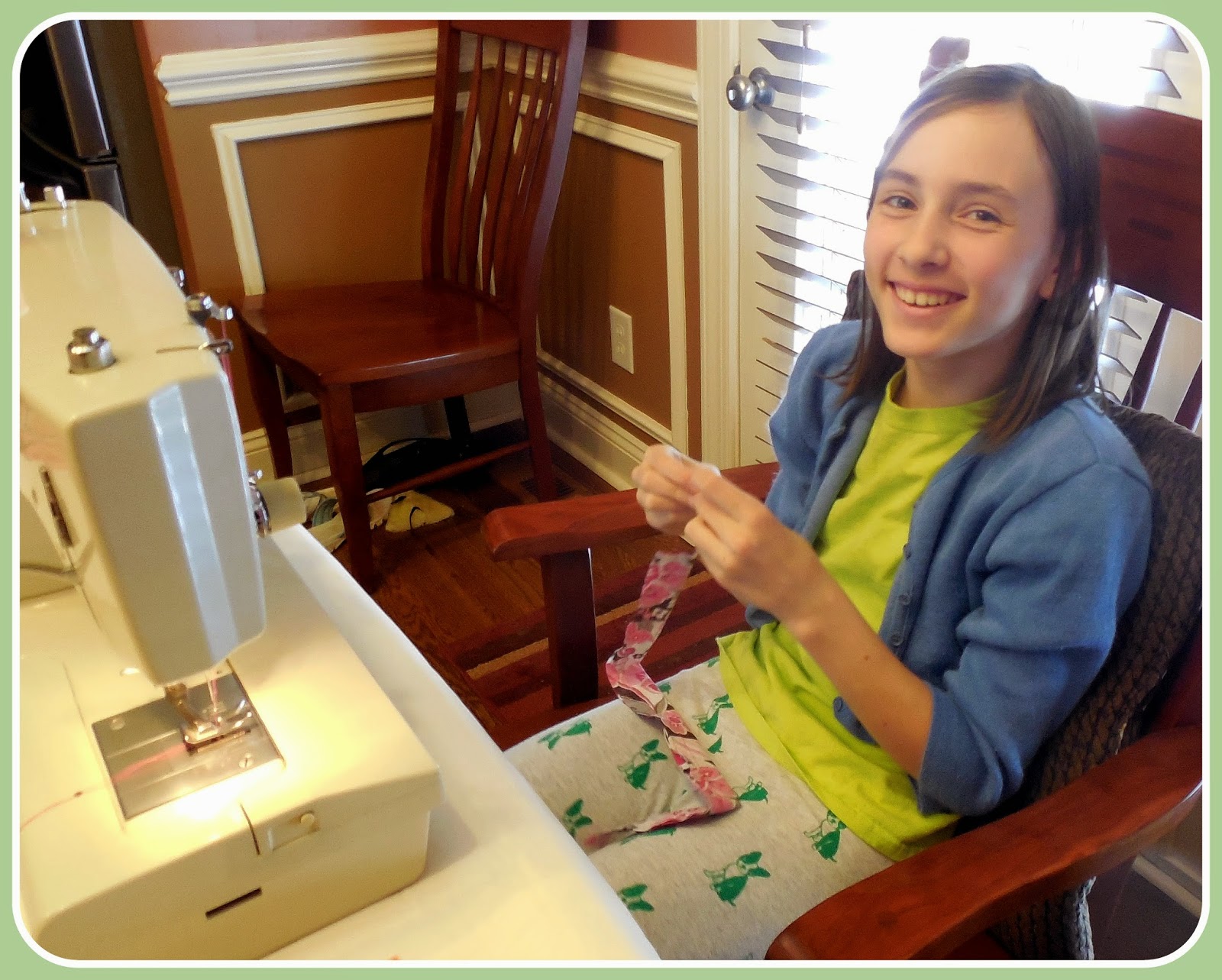 Wit's End Farm: Sewing With Sarah!