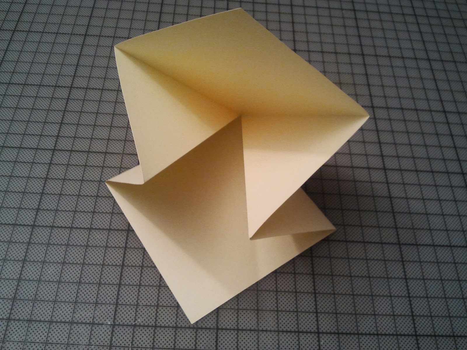 ginacrisalida: Faltkarte mit Anleitung