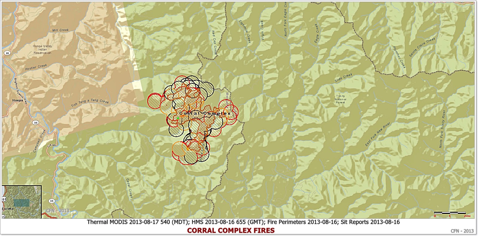 CFN - CALIFORNIA FIRE NEWS - CAL FIRE NEWS : CA-SRF- Corral Complex ...