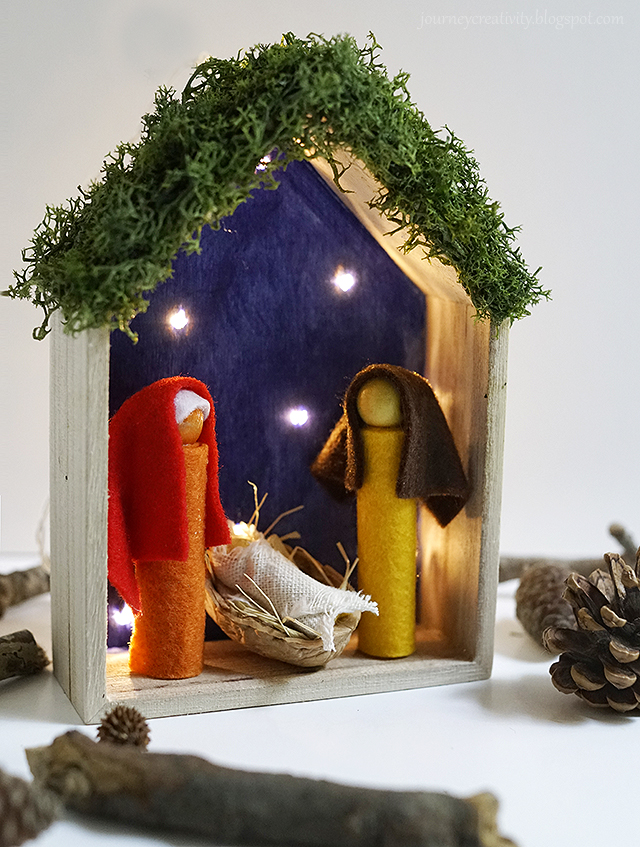 Christmas nativity scene - Journey into Creativity