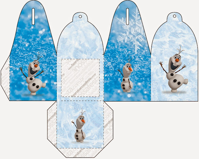 Olaf: Free Printable Boxes. - Oh My Fiesta! in english