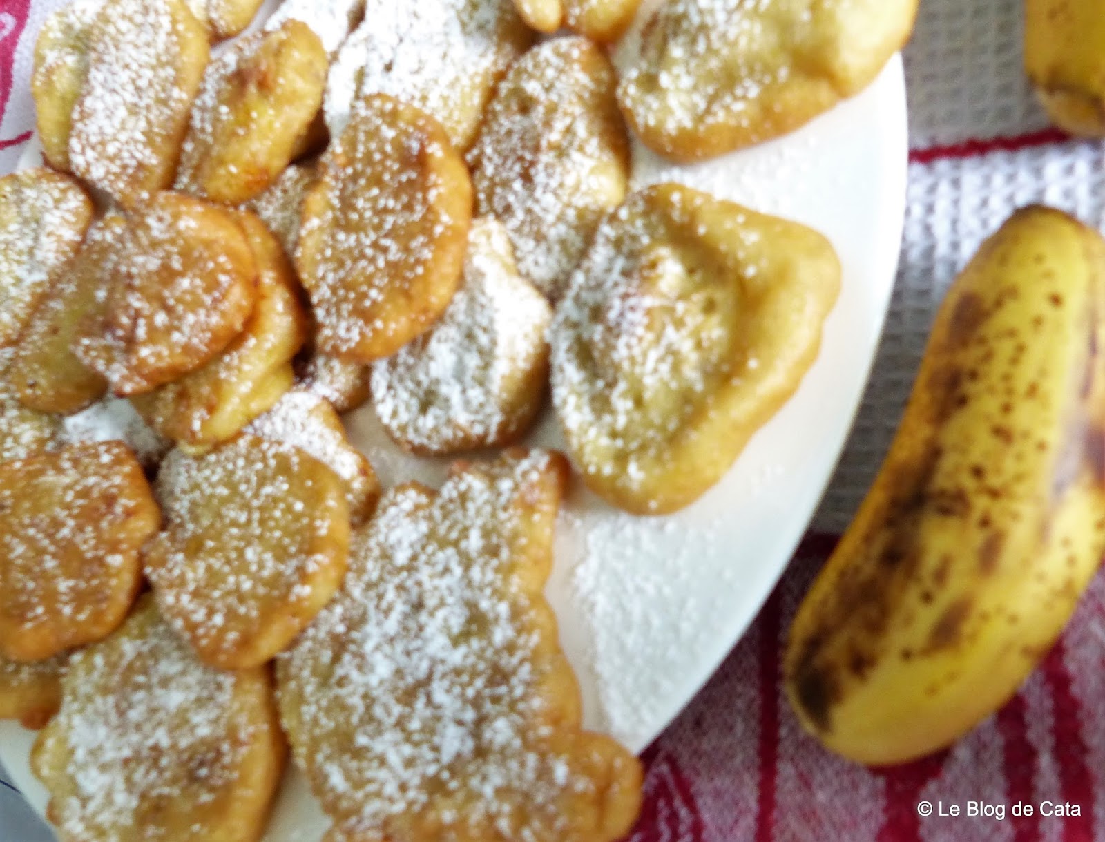 Le blog de Cata: Beignet de banane créole