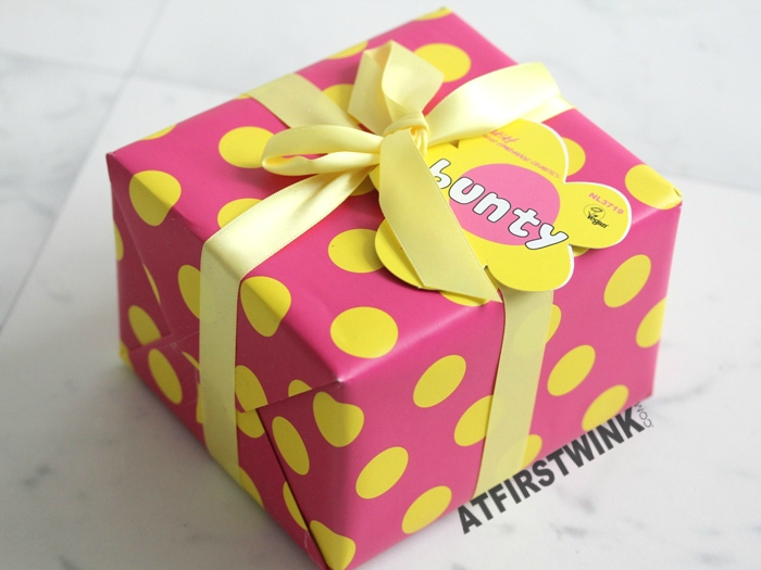 First impressions: Lush Bunty Pink gift
