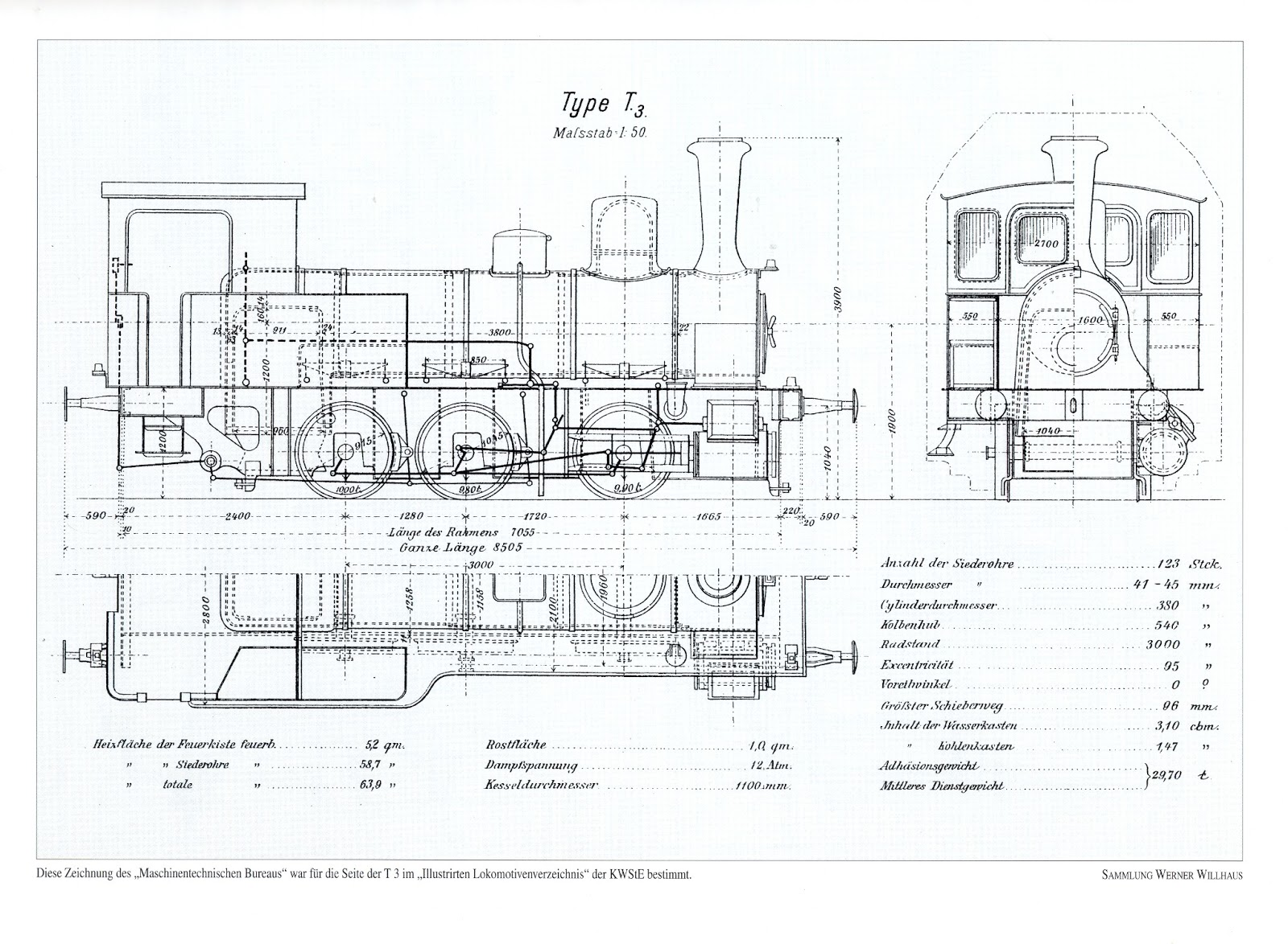 Württembergische T3: Württembergische T3 on 7¼" gauge