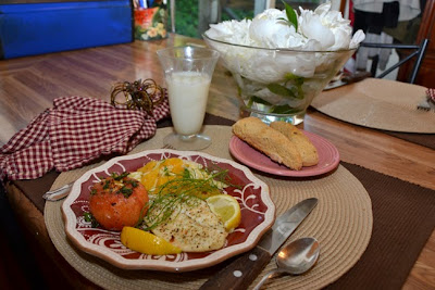 cindyshealthymeals: Floating Flounder & Lavender Scones