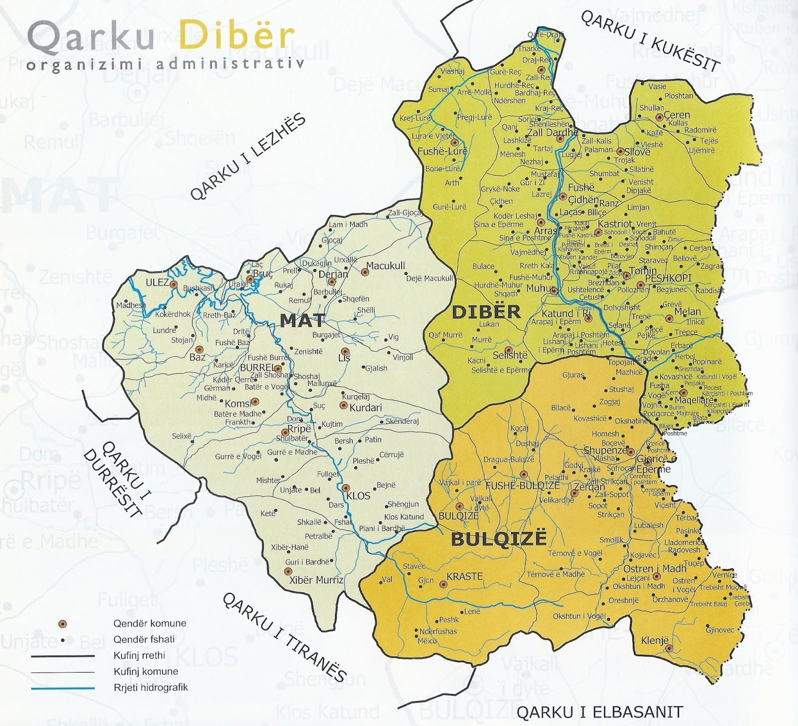 Qarku i Dibrës | Qytetet e Peshkopisë dhe Burrell - Shqipëria Express