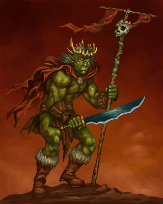 Tenkar's Tavern: The Orc King and His Merry Horde (Swords & Wizardry)