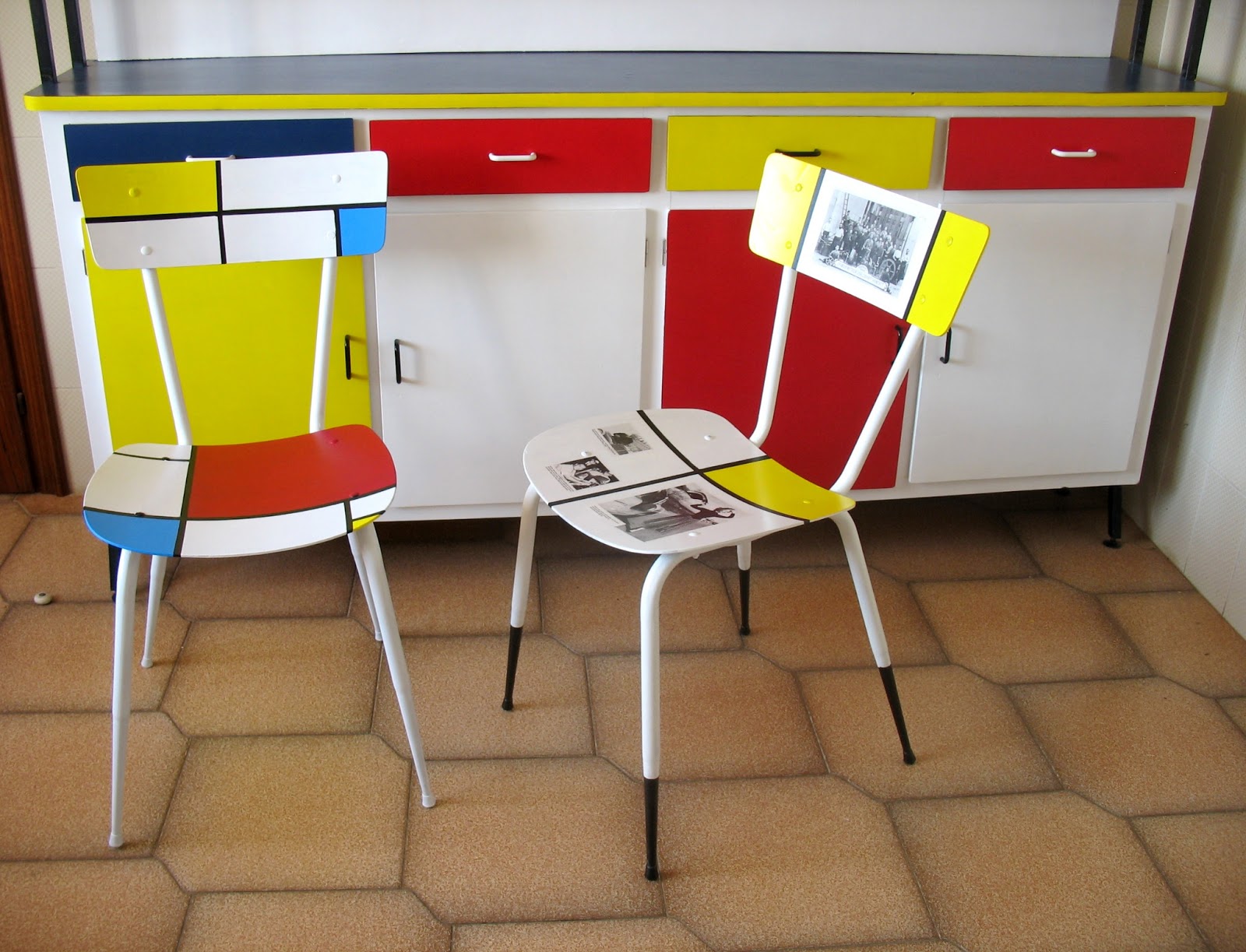 second life of objects: “Mondrian” Furniture