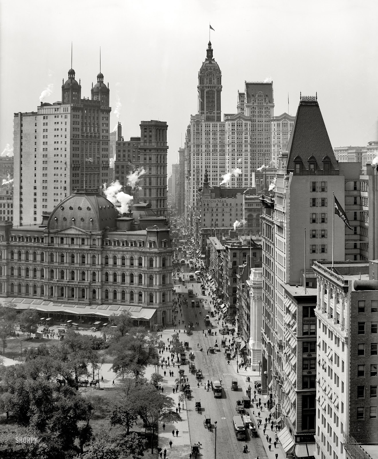 New York - History - Geschichte: Lower Manhattan - A journey through ...