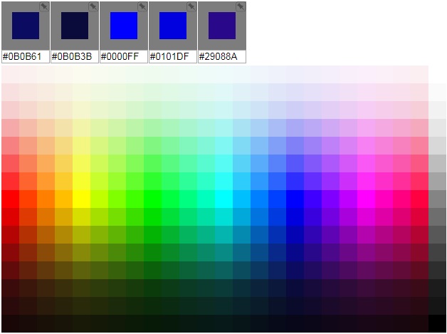 Códigos de colores HTML - NeytorTec Tutoriales Web