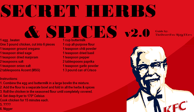 Interesting Facts and Secrets!: KFC Secret herbs and Spices REVEALED!