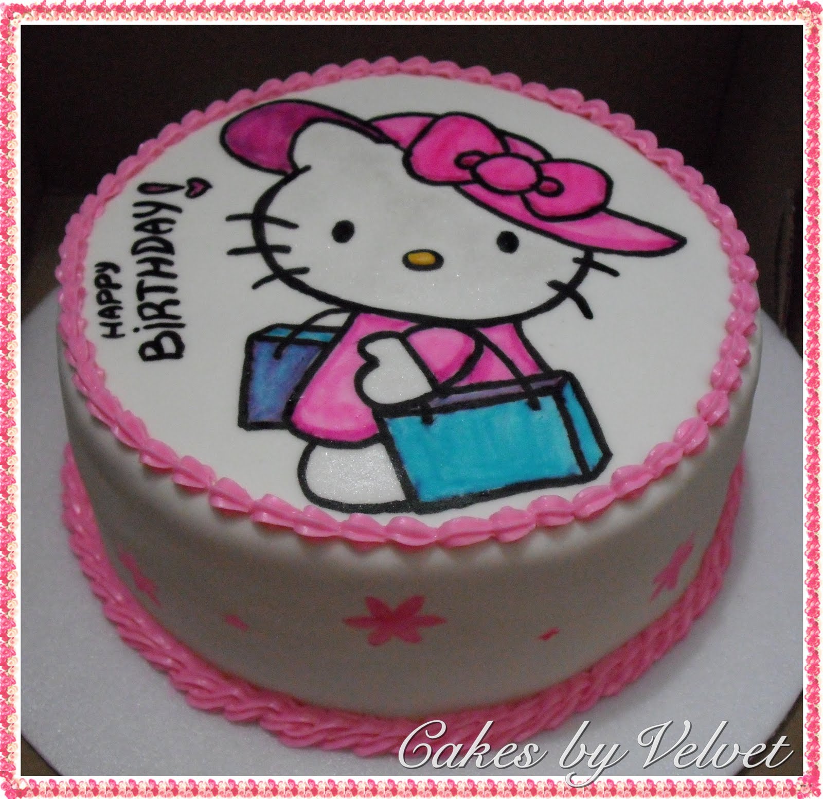 Pasteles Aterciopelados: Hello Kitty