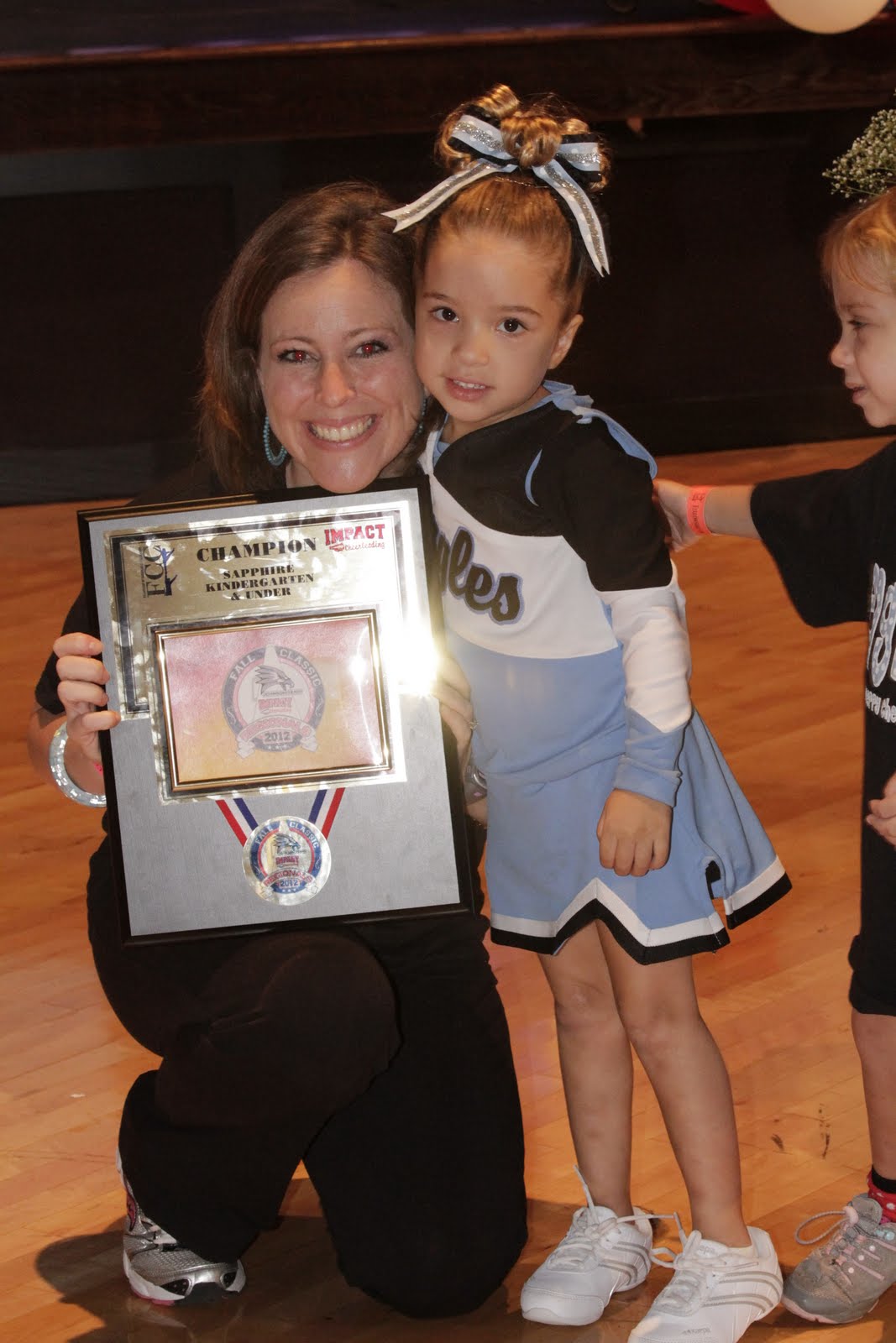 Victoria's Blessings: Sabrina's First Cheer Competition