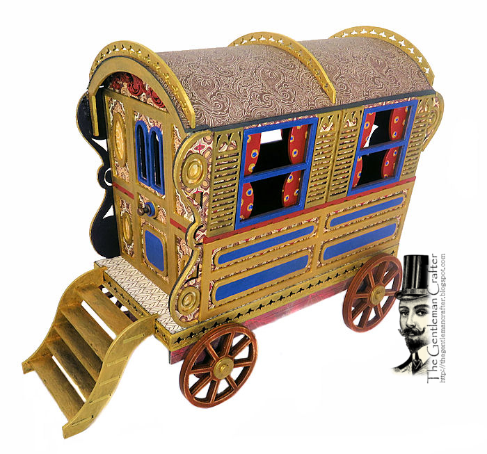 The Gentleman Crafter: August Village Piece: Gypsy Wagon