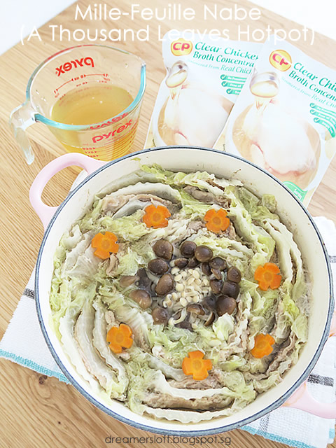 DreamersLoft: Mille-Feuille Nabe (A Thousand Leaves Hotpot)