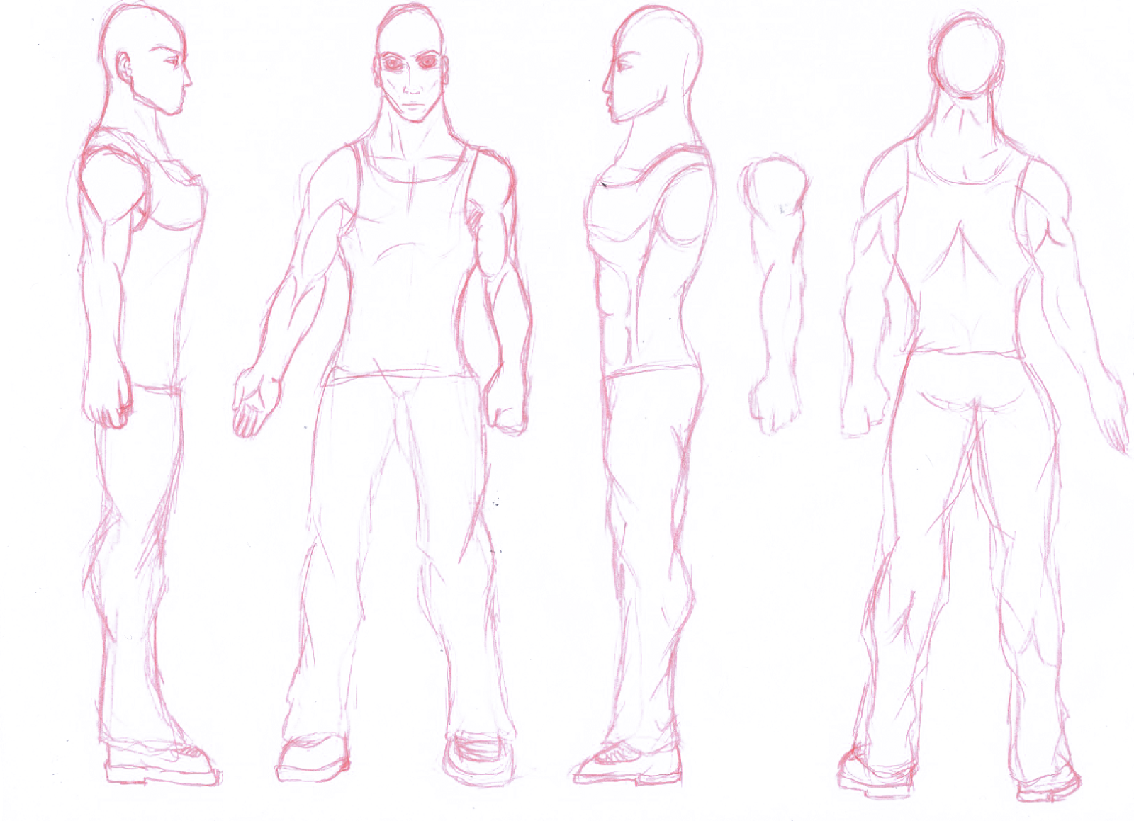 Final Major Project Progression: Model Sheets