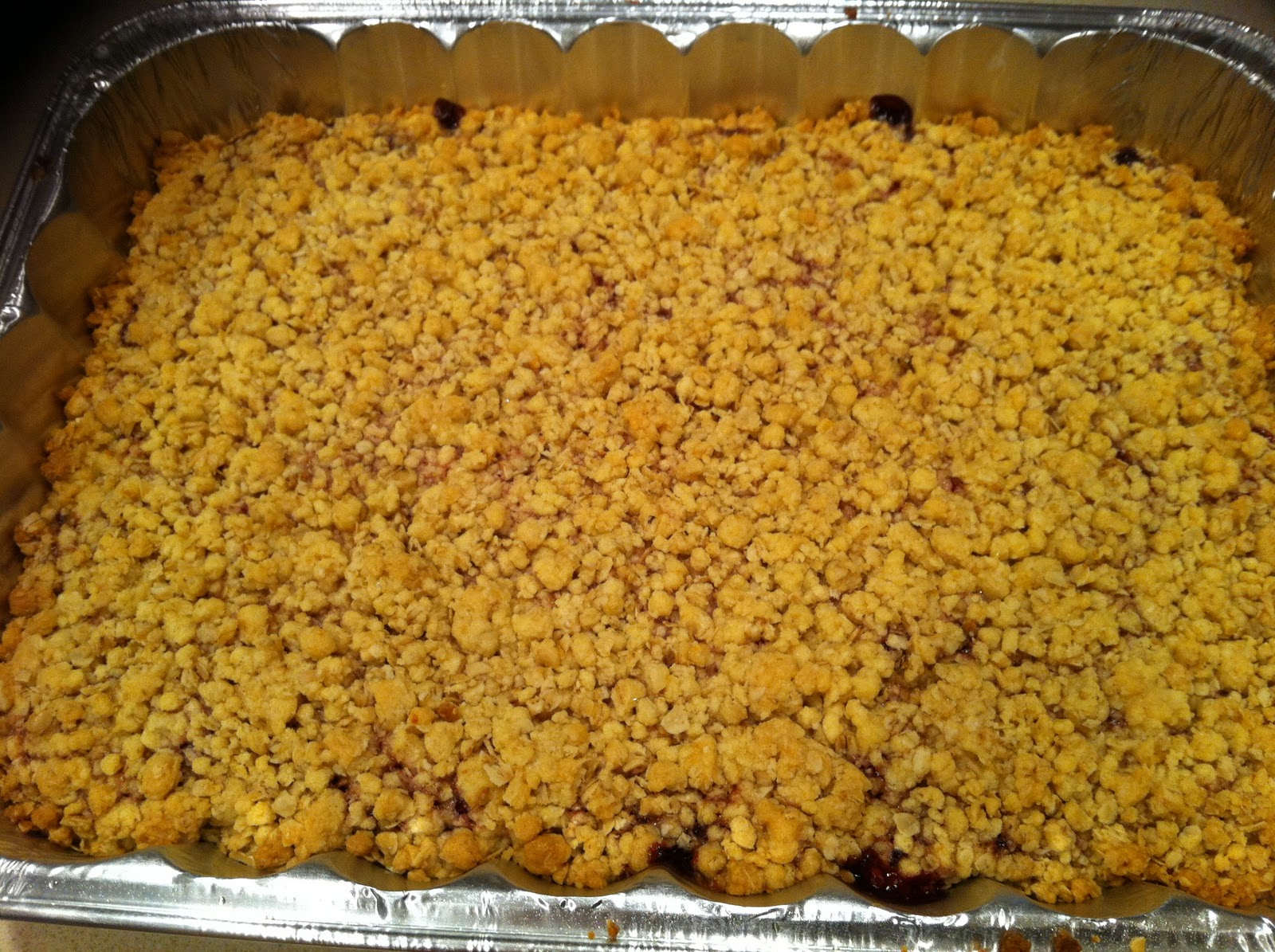 The Cookie Crumbles: Raspberry Oat Bars (Easy Things to do with Cake ...