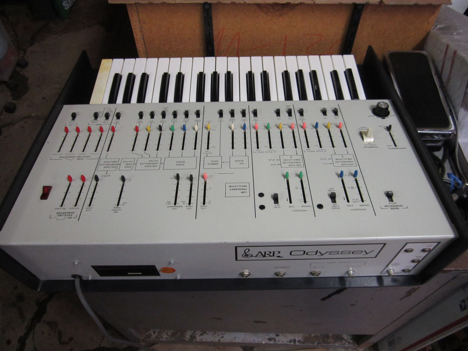 MATRIXSYNTH: ARP ODYSSEY Mk1 2800 SN 281884