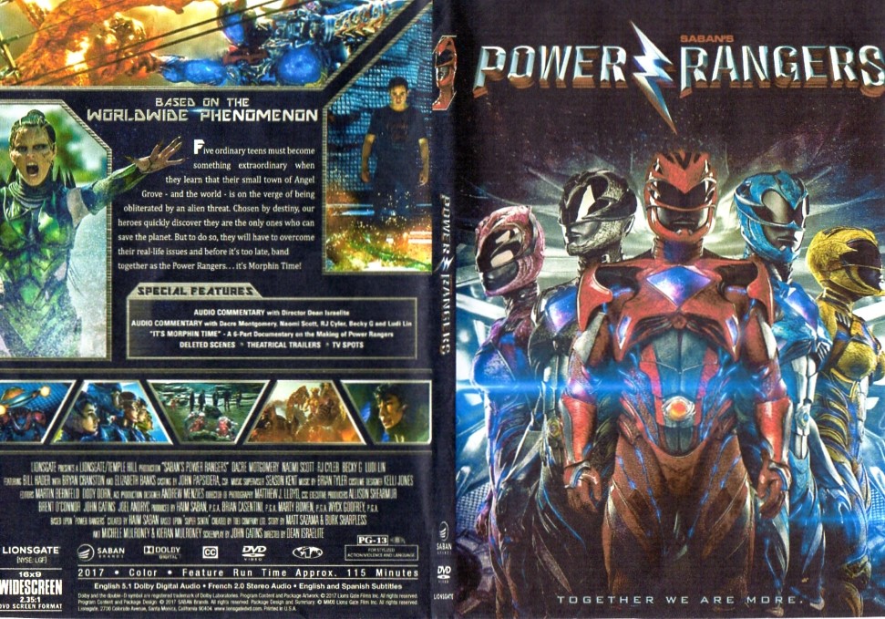 Videos e Capas: CAPA: POWER RANGERS