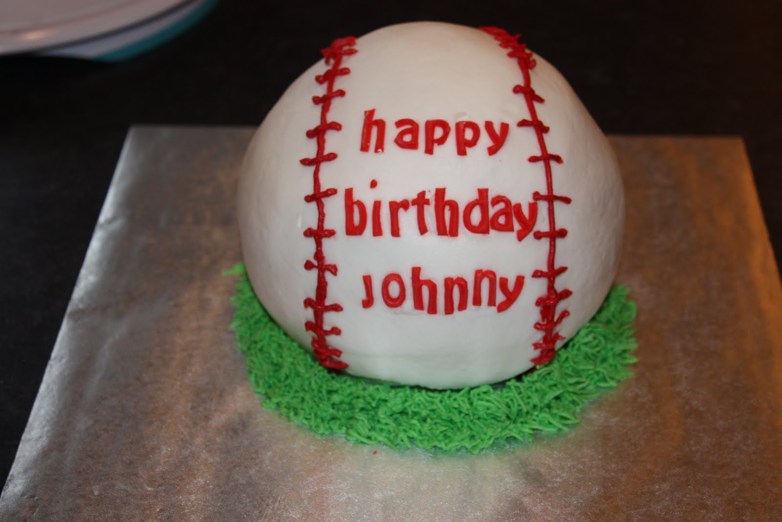 My Ava Cakes: Baseball Theme - Happy Birthday Johnny!