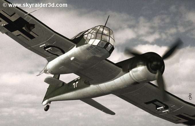 Con las alas en mi pecho: AVIÓN BLOHM & VOSS BV 141