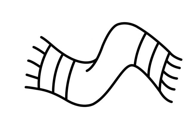 Dibujos para colorear de bufandas - Imagui