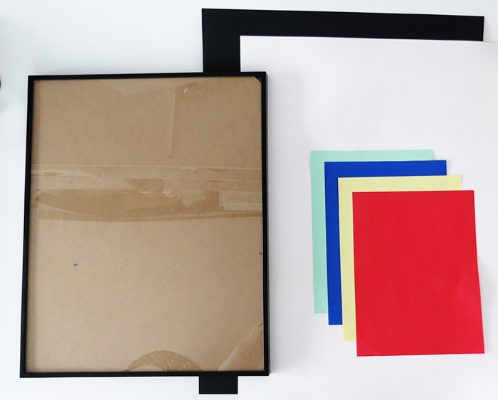 How to create a cutted paper wall art - Ohoh deco