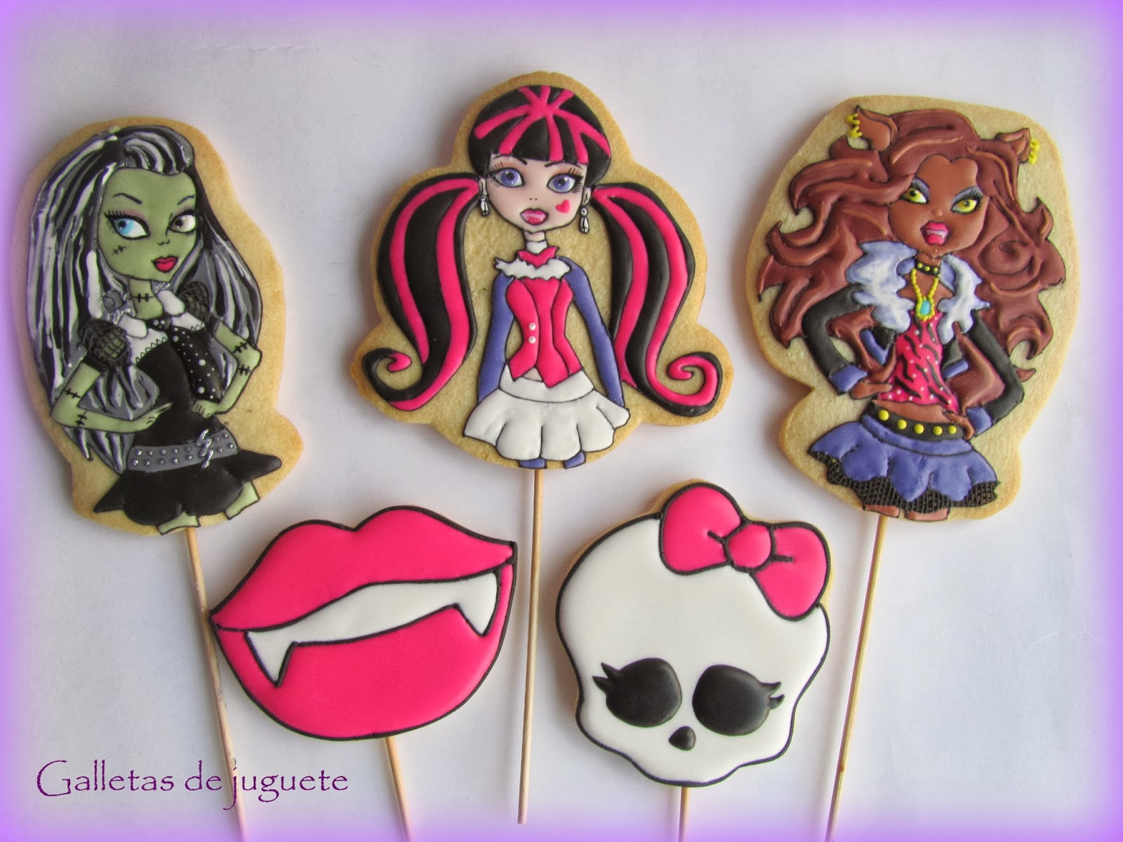Galletas de Juguete: Galletas MONSTER HIGH 2!!