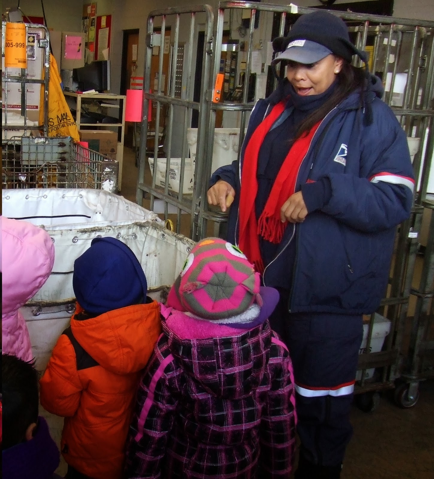Cachey Mama's World of Learning: Post Office Trip