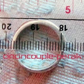 Cara Ukur Jari - Cincin Couple Perak