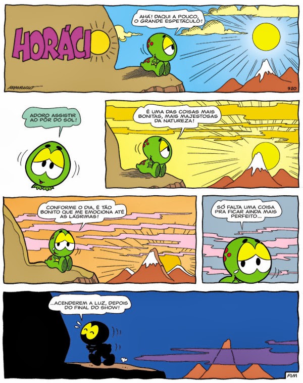 Blog do XANDRO: HQs : Horácio N°419 - Mauricio de Sousa!