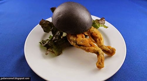 Burger Daging Katak Paling Pelik di Jepun - Gaban Comel