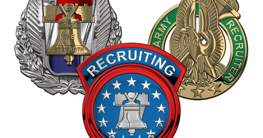 Military Insignia 3D : United States Army Recruiting Command (USAREC)