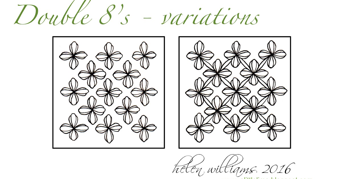 Double 8's PATTERN - variation