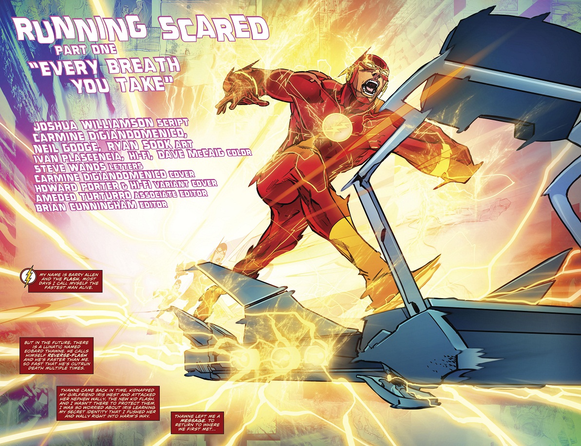 COMIC BOOK FAN AND LOVER: FLASH: CORRIENDO ASUSTADO, PARTE 1 – DC COMICS