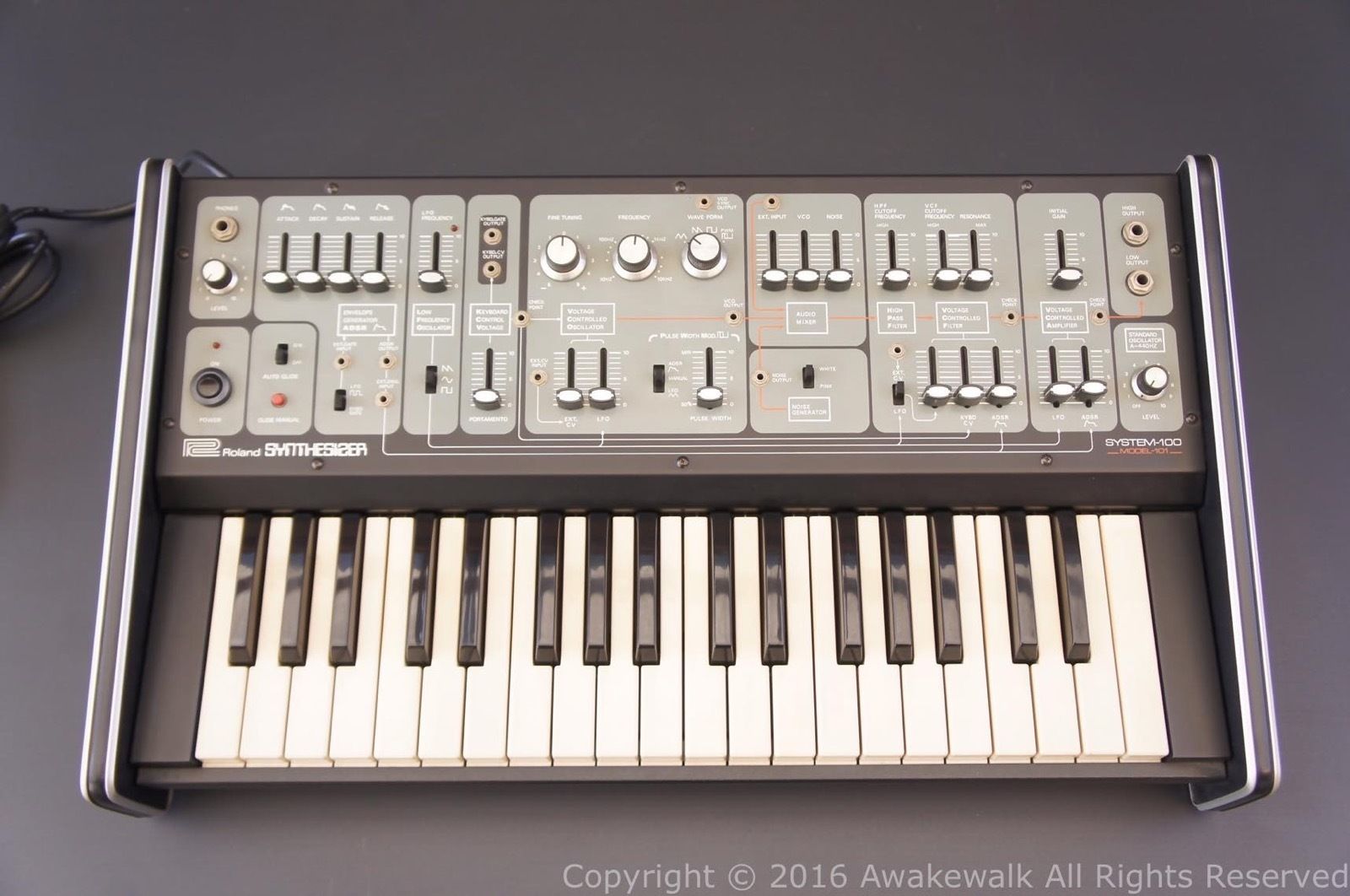 MATRIXSYNTH: Roland Vintage System-100 101 Keyboard In Original Box w ...