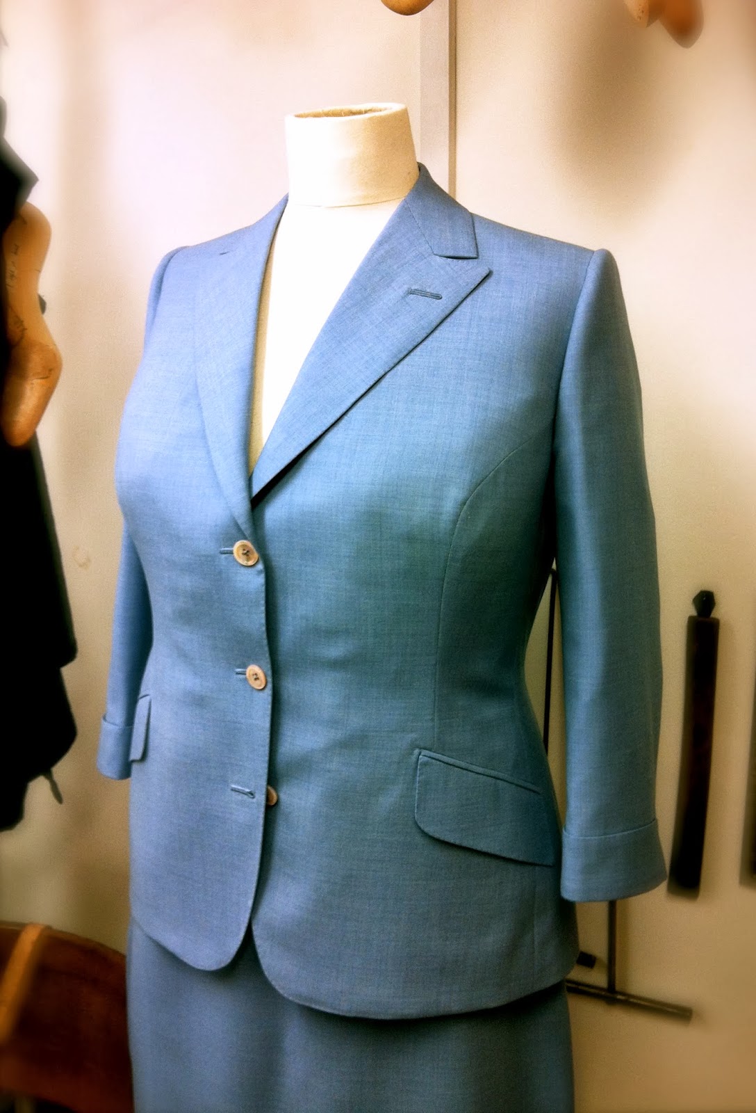 DAVIDE TAUB: G&H Bespoke Lady's Lightweight Suit: 3-Quarter Length ...