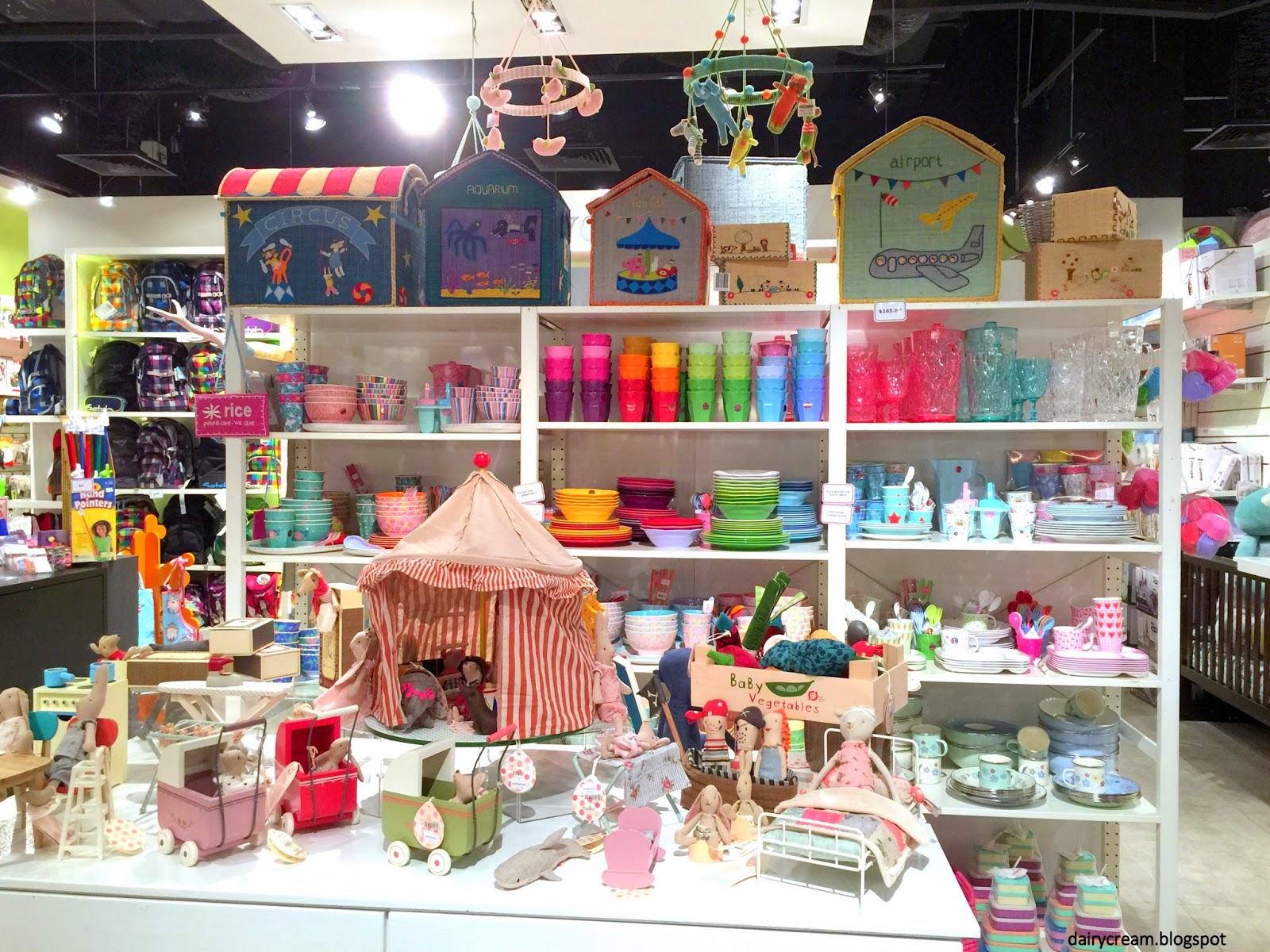 Motherswork bring RICE Denmark Products to Singapore