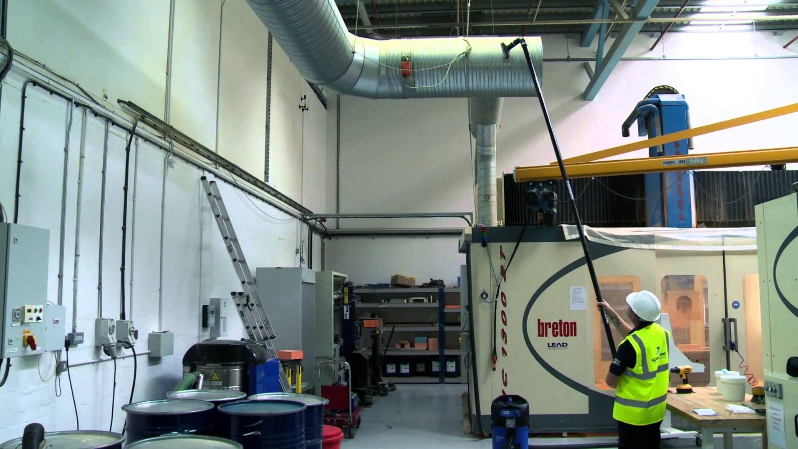 Create a healthy work environment hiring factory cleaning services