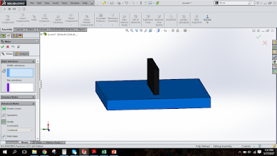 Design Tech Academy: Width Mate in SolidWorks Assembly
