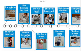 OUR ENGLISH CLASS: Challenge: Timeline