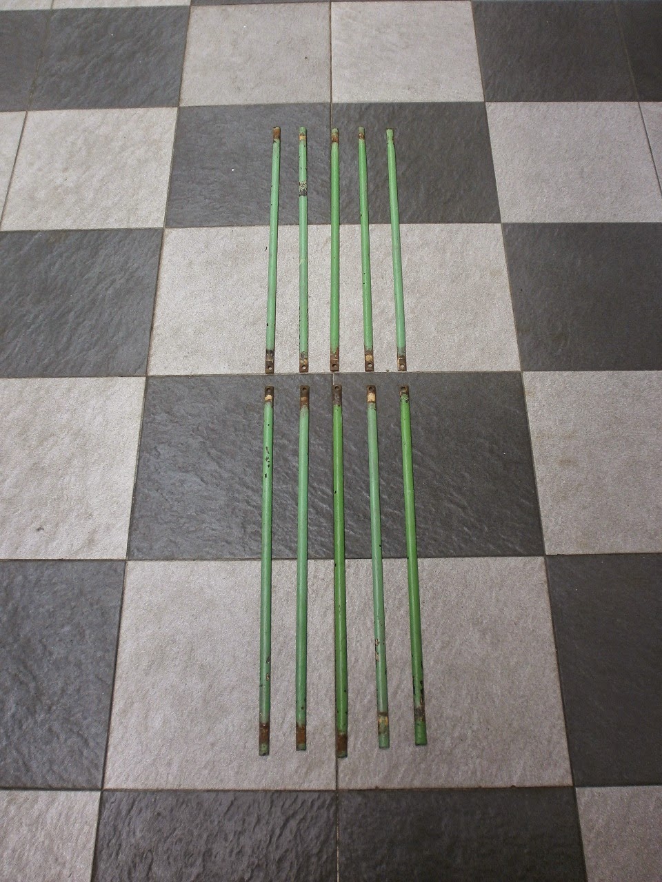 Antikpisan: 5 Buah Spanyolet Antik Full Ukir Motif Art Nouveau