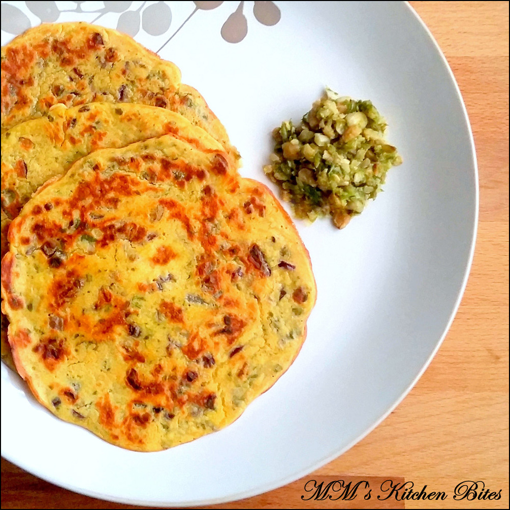 MM's Kitchen Bites: Besan Pooda...feeding my soul