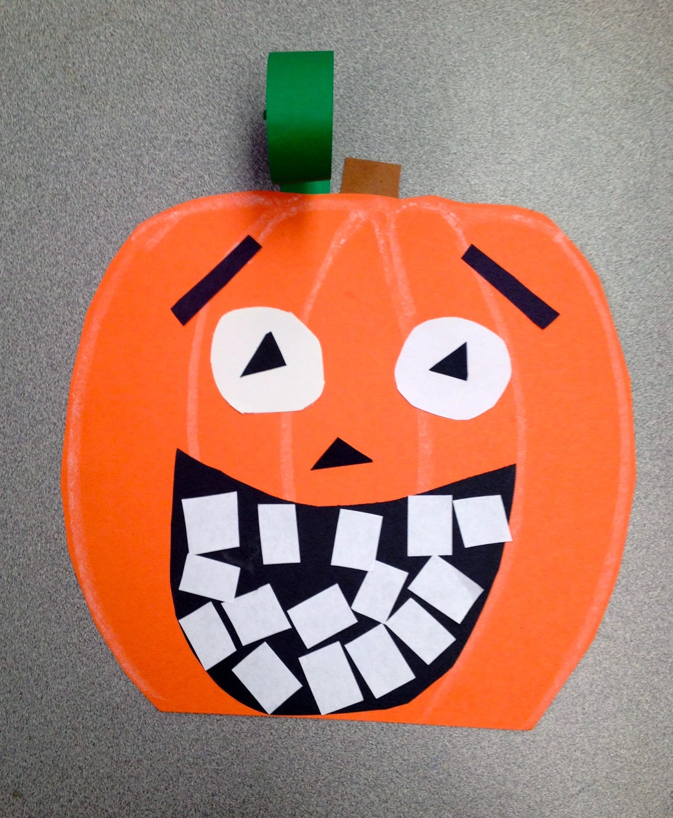 Ms. C's Artroom: Halloween Pumpkin Art Lesson