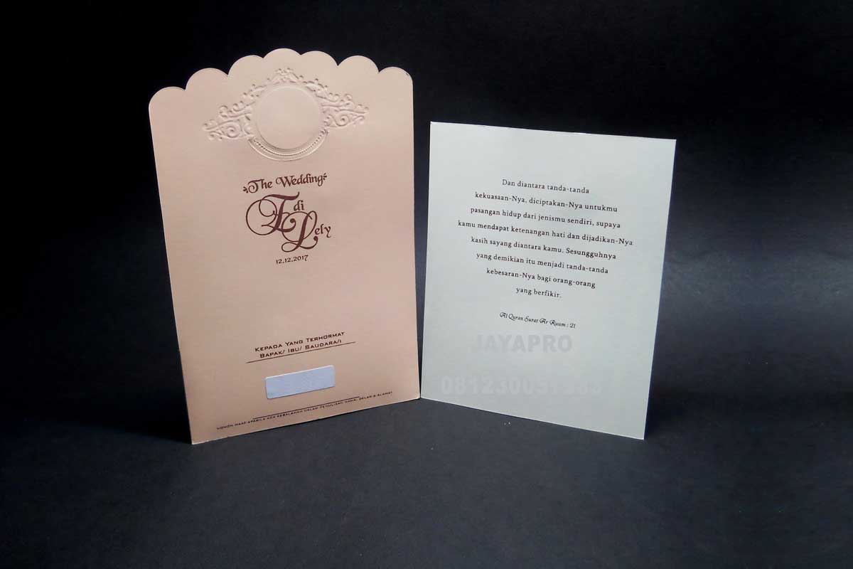 Baru 30+ Undangan Pernikahan Simple